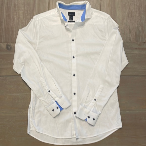 H&M | Shirts | Hm Premium Cotton Dress Shirt | Poshmark